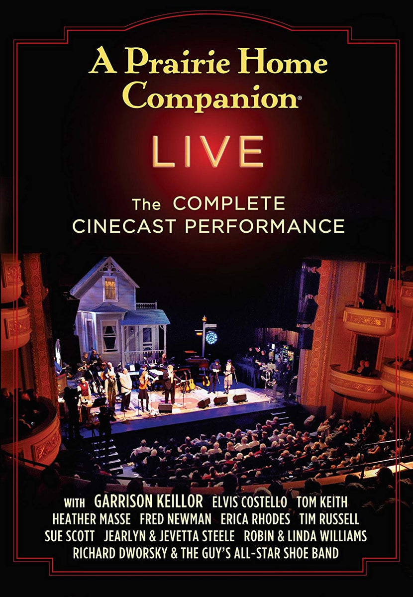 A Prairie Home Companion LIVE – ShopGarrisonKeillor.com