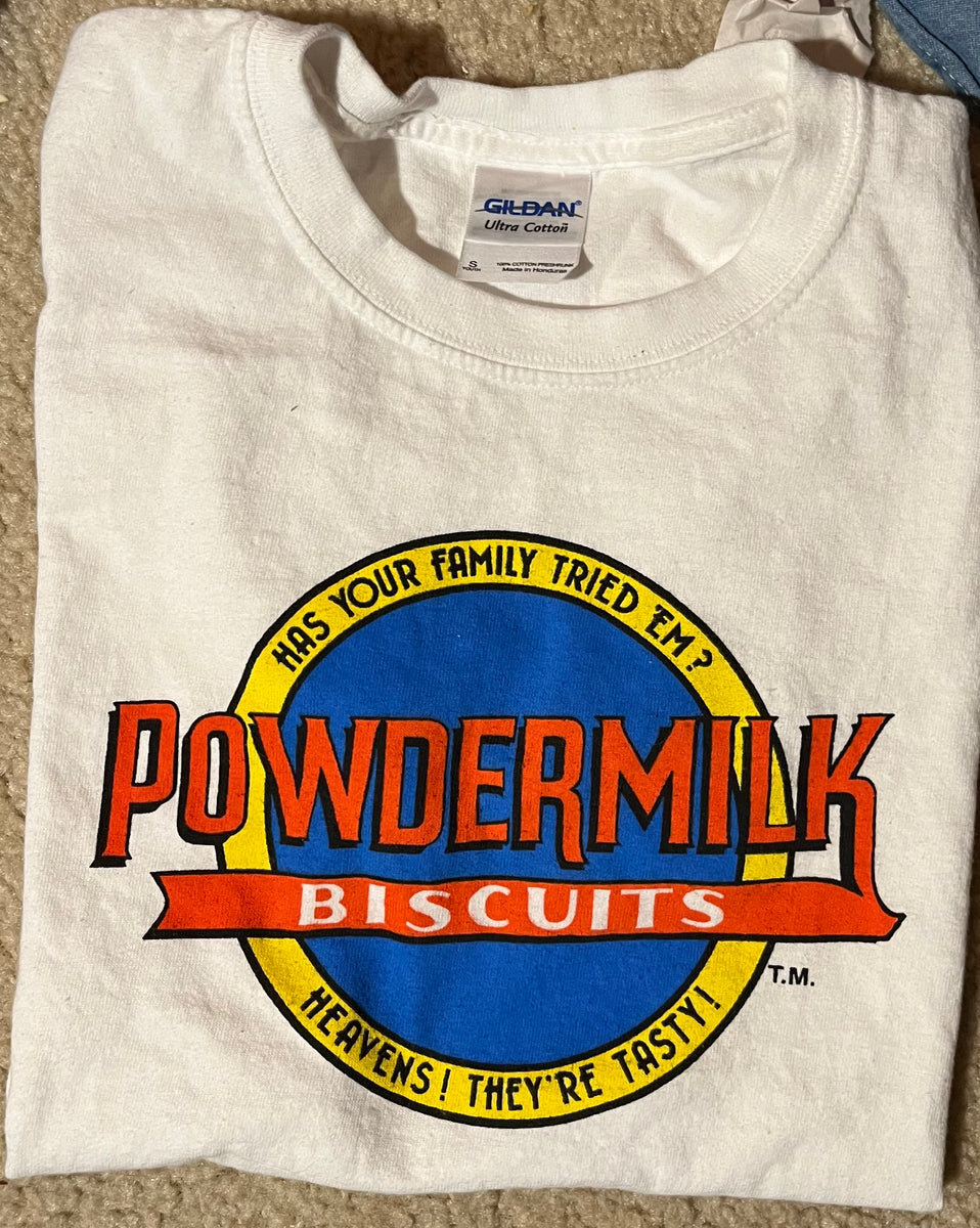 Powdermilk Biscuit YOUTH T-shirt – ShopGarrisonKeillor.com